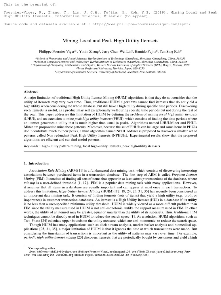 2018 Local and Peak Utility Patterns FINAL | PDF | Information Science ...