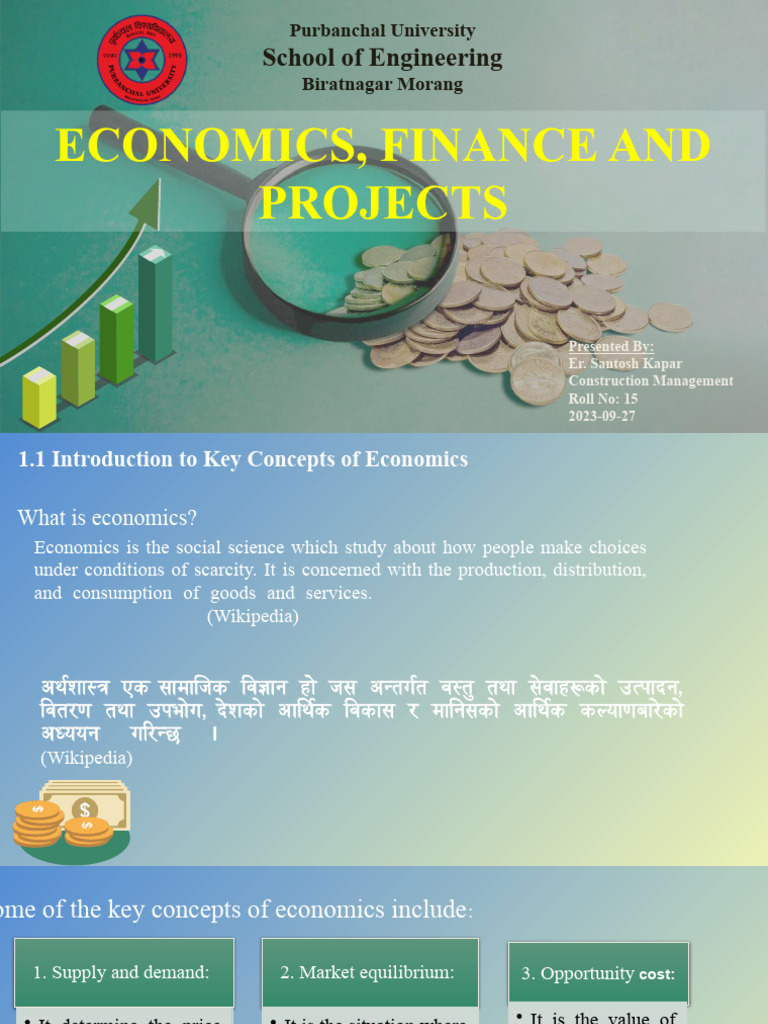 Chapter 1 Project Economics and Finance | PDF | Debt | Investing