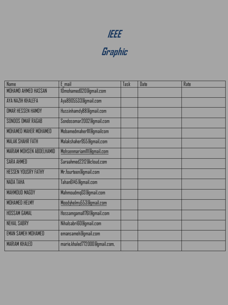 IEEE Sheet | PDF