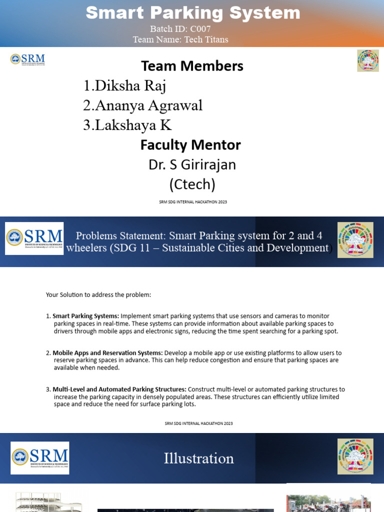 Smart Parking System | PDF | Parking | Mobile App