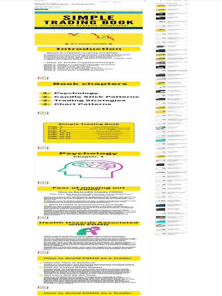 Simple Trading Book - Trading Smart - PDF | PDF | Mercados financieros ...