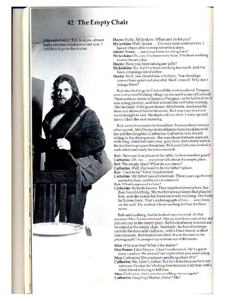 The Empty Chair - Streamline English Connections | PDF