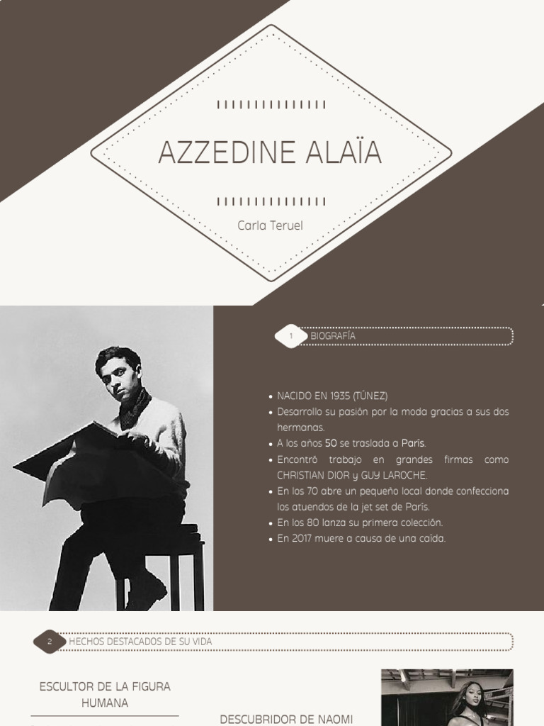 Azzedine Alaïa | PDF