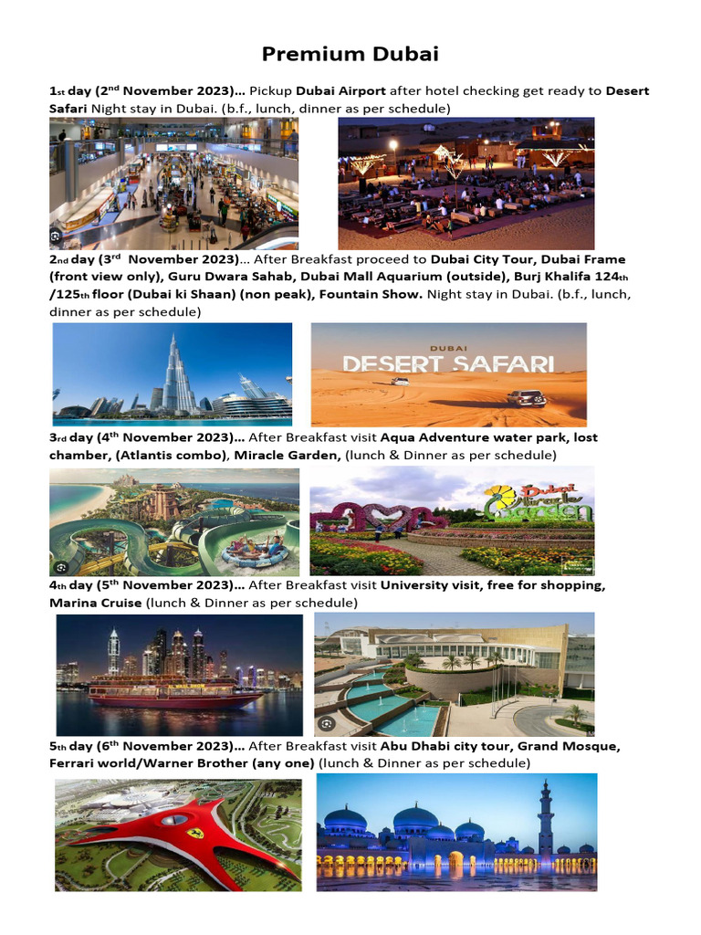 Premium Dubai | PDF