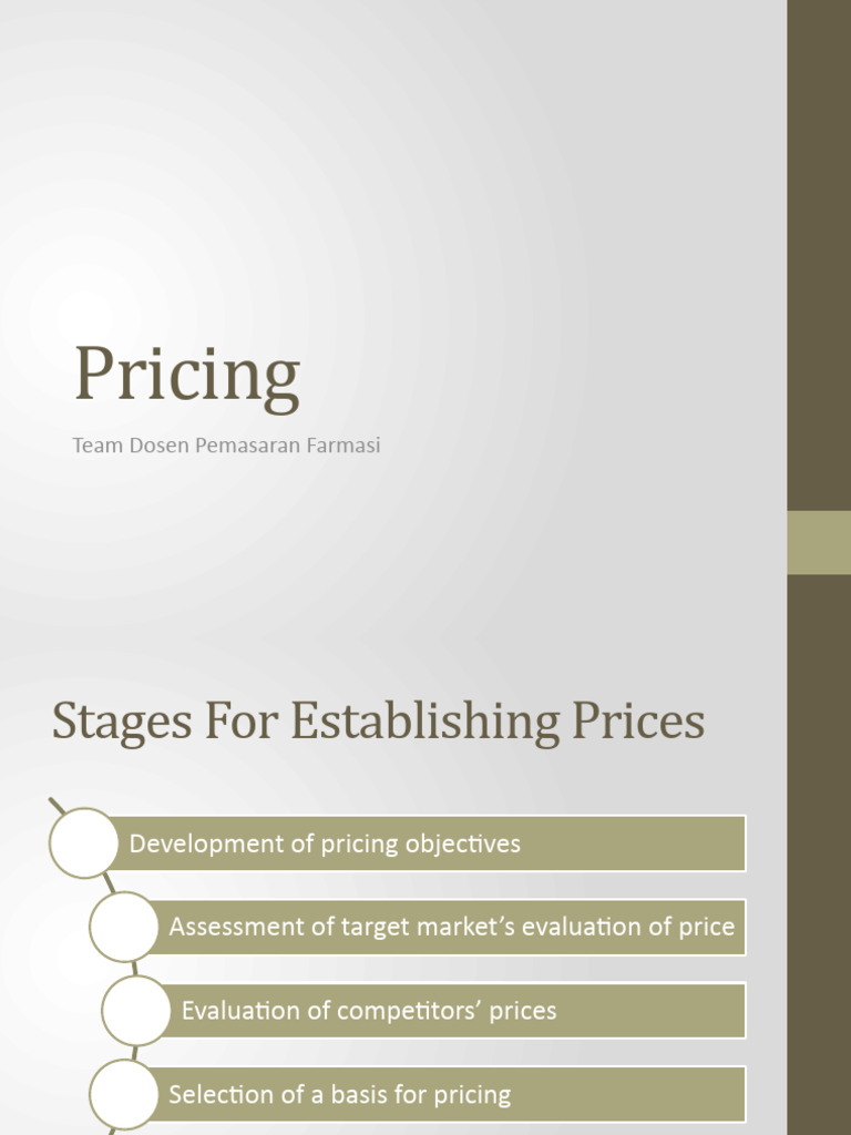 Pricing | PDF