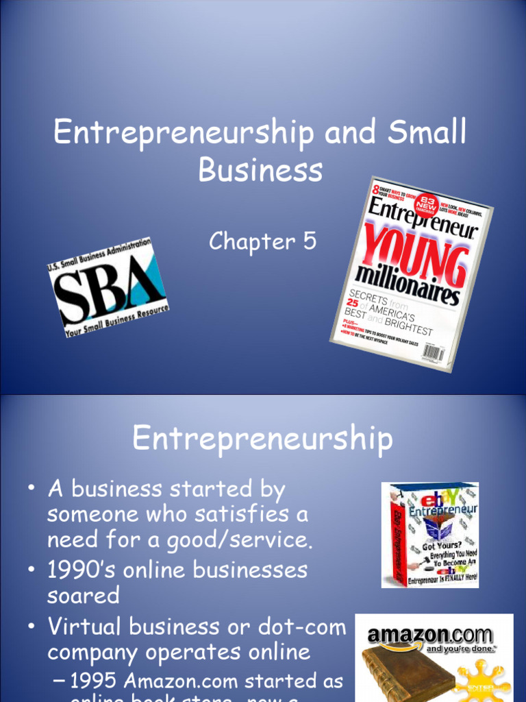 Entrepreneurship and Small Business Insights | PDF | Entrepreneurship ...