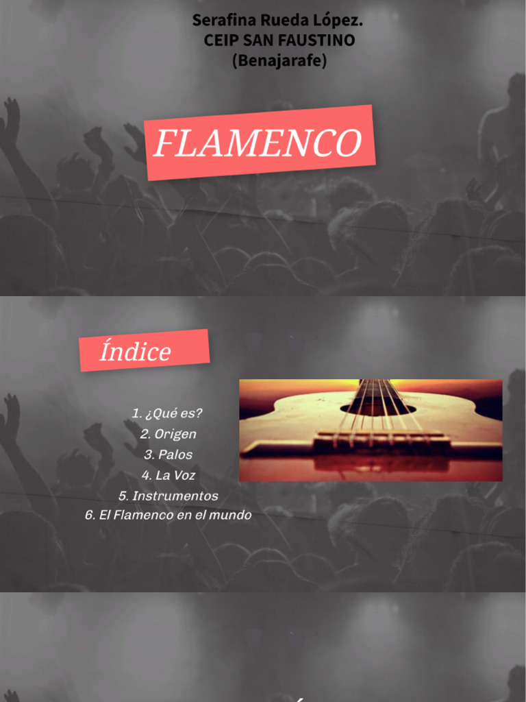 Presentación Sobre El Día Del Flamenco | PDF