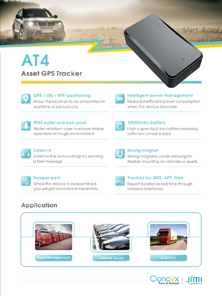 Asset Tracker Concox At4 | PDF