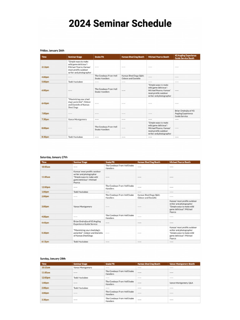 KSOC Seminar Schedule-4e9d58ff | PDF