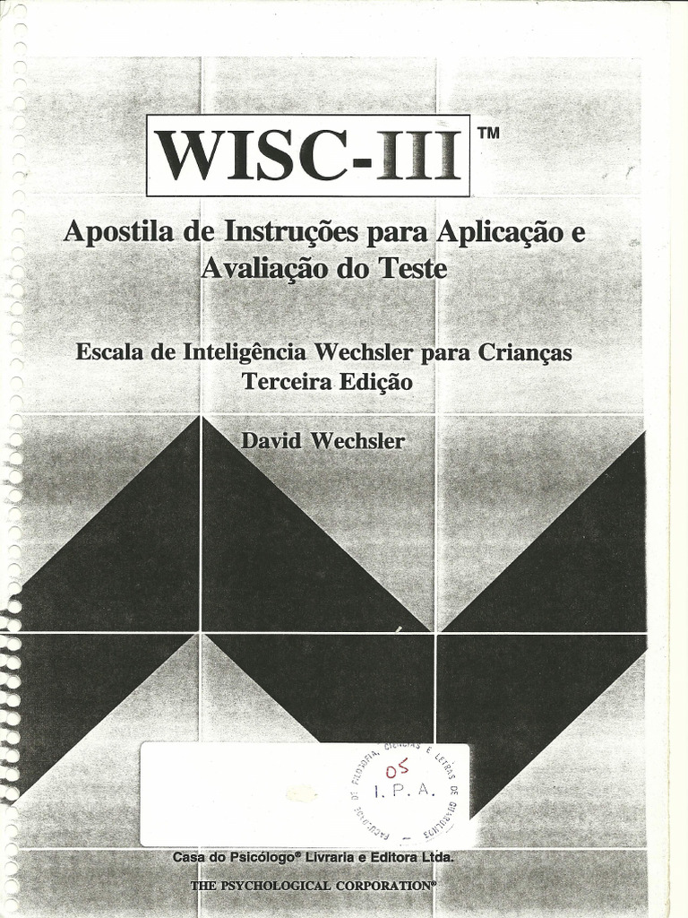 Wisc Iii | PDF