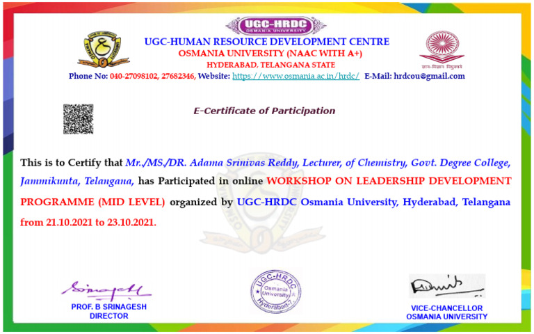 Adama Srinivas Reddy | PDF