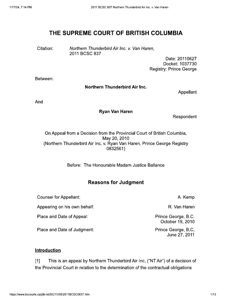 Northern Thunderbird | PDF