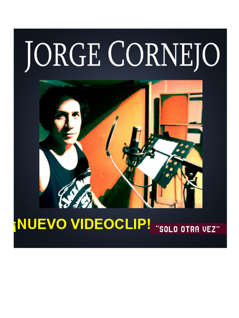 Jorge Cornejo - Kit de Prensa 2023 | PDF | La música rock | Industria ...