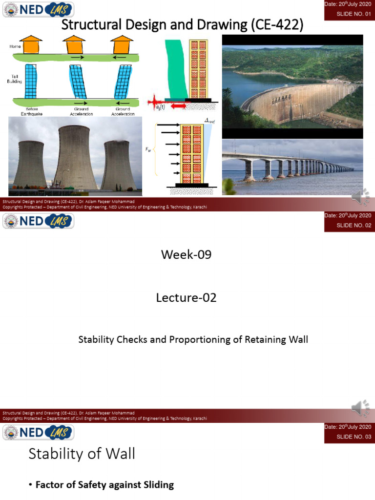 Week 09 CE422 L02 | PDF | Friction | Building Engineering