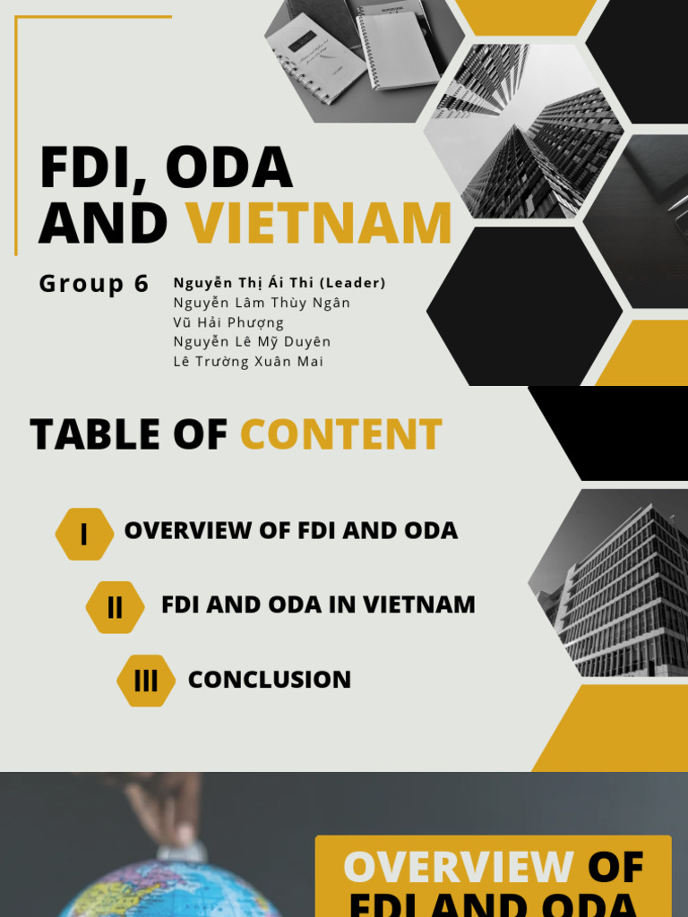 FDI and ODA in VietNam | PDF | Foreign Direct Investment | Official ...
