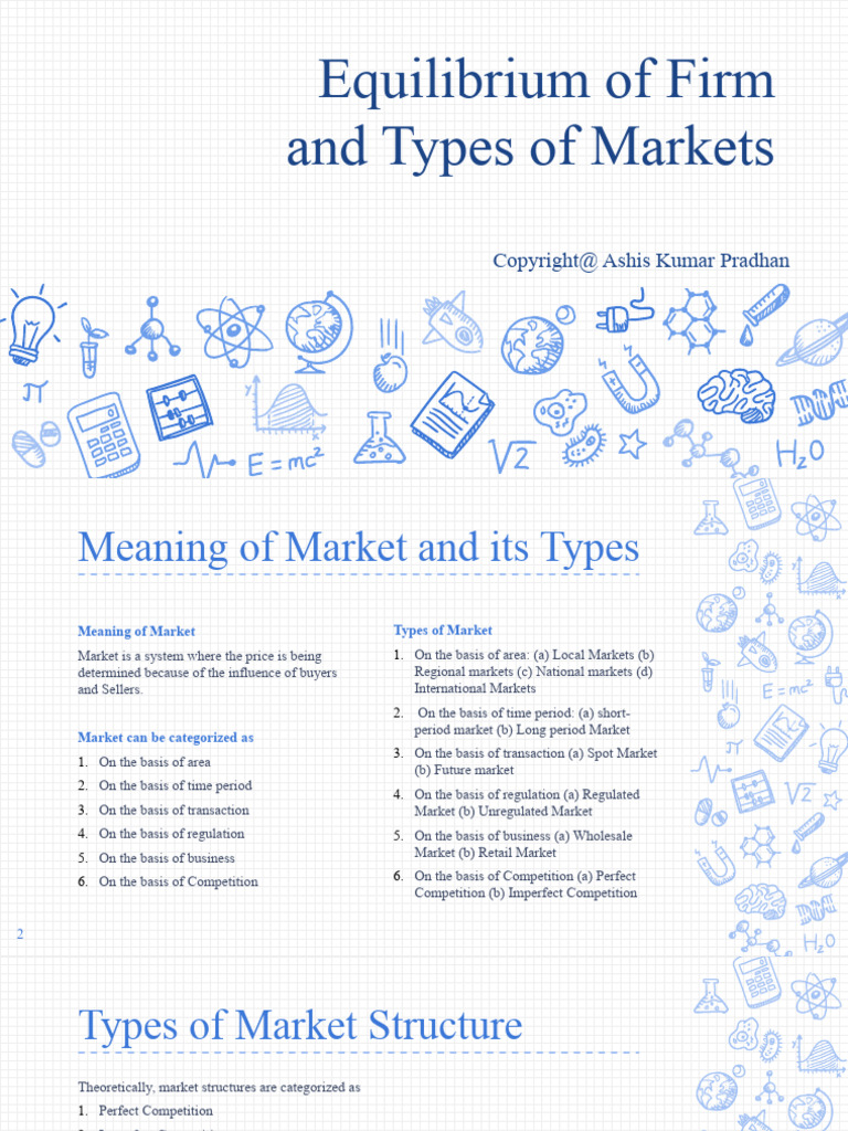8 Lecture 11 Firm Equilibrium and Types of Markets | PDF | Supply ...