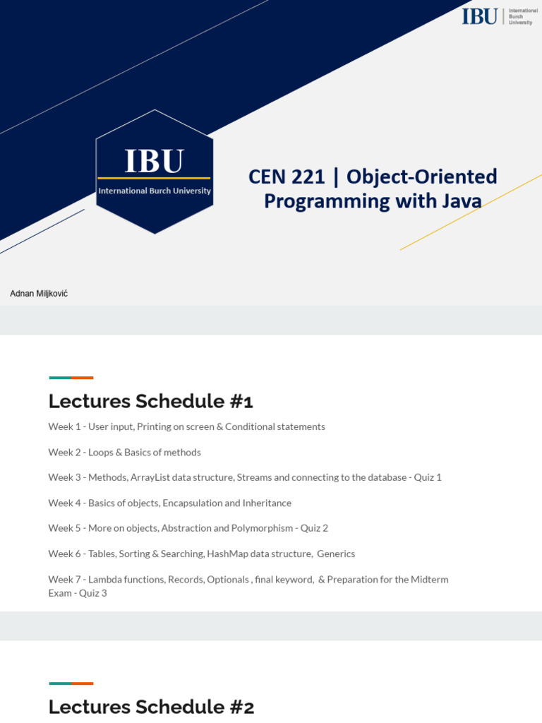 Week10 - File Manipulation, Iterators, Reflection & Custom Annotations | PDF | Method (Computer ...