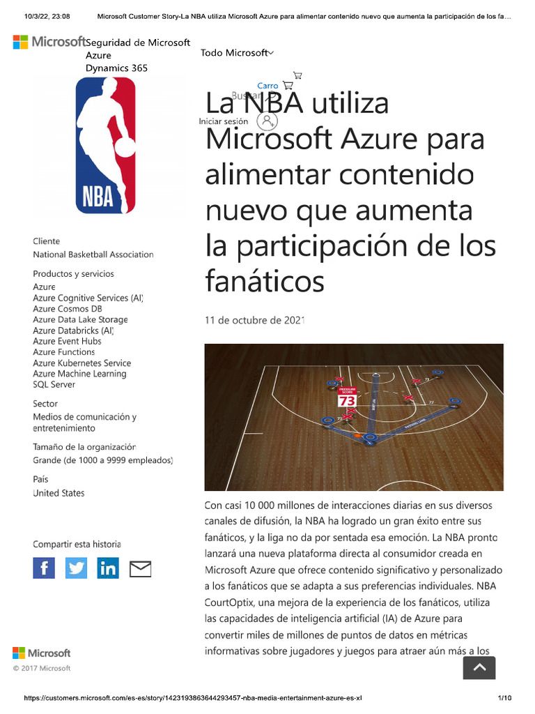 Azure + NBA | PDF