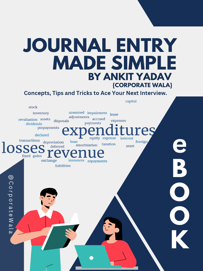 Journal Entries e Book Xxlsev | PDF | Debits And Credits | Expense