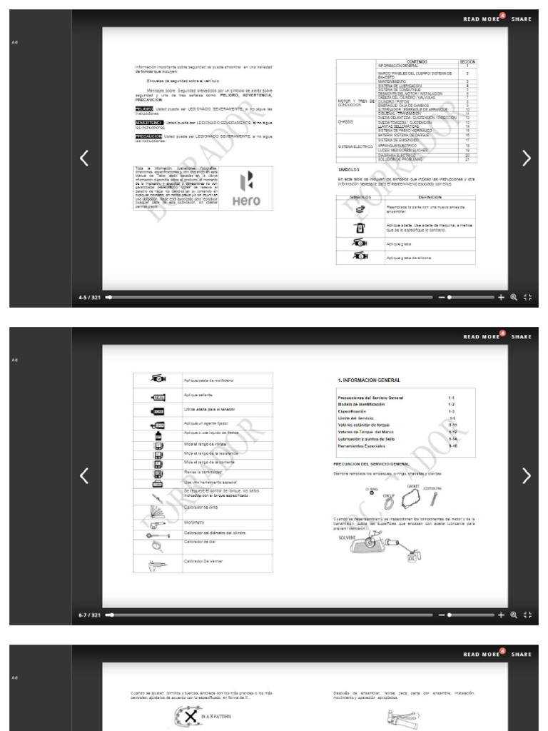 Hunk 150 Manual de Taller | PDF