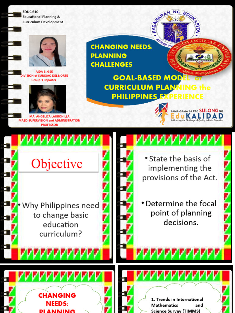 Changing Needs Planning Challenges | PDF | Curriculum | Learning