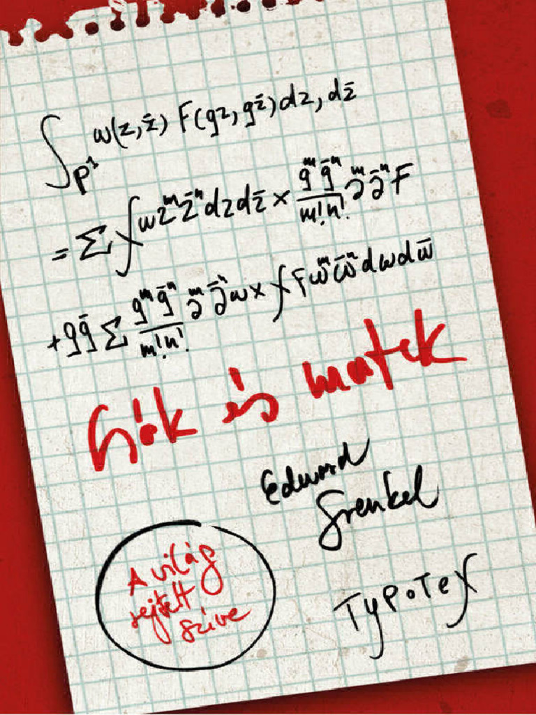 Edward Frenkel - Csók és matek | PDF