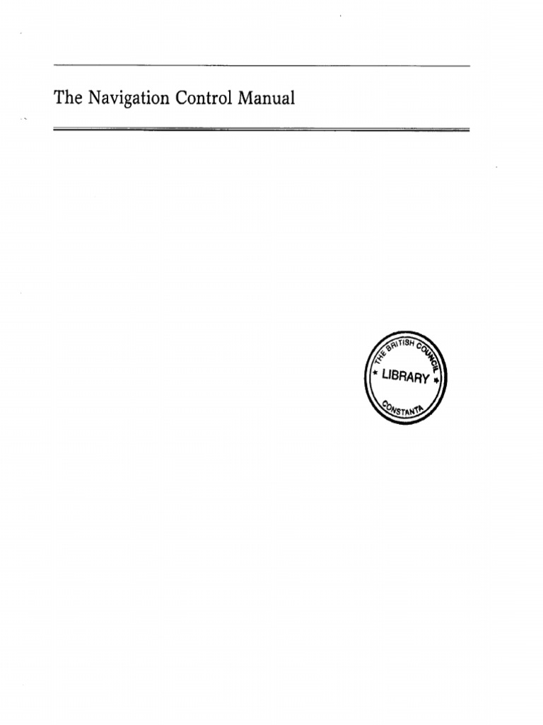 Navigation Controll Manual | PDF