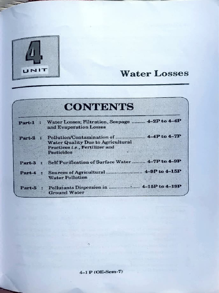 Unit 4 and 5 | PDF | Evaporation | Water