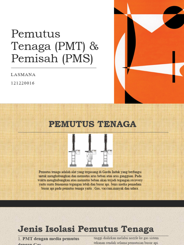 Fungsi dan Jenis Pemutus Tenaga (PMT) | PDF