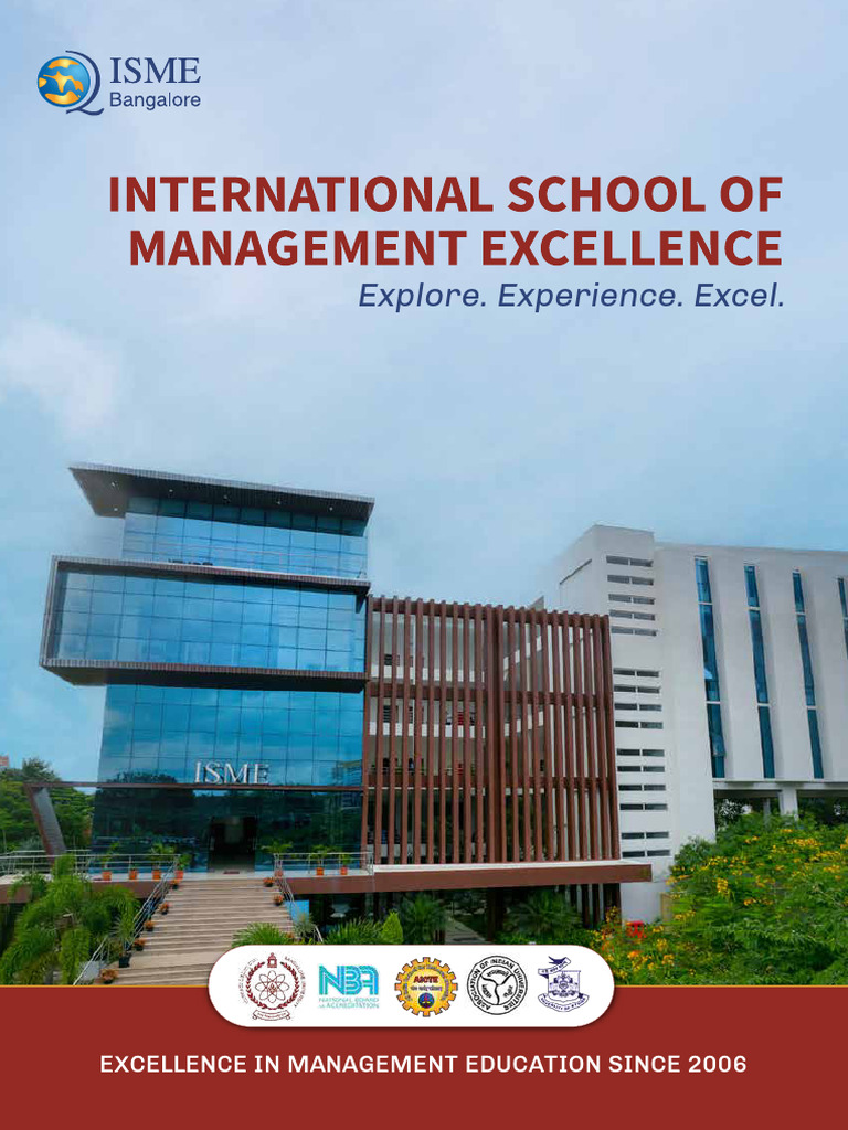 ISME Brochure 2023 | PDF | Business | Economies