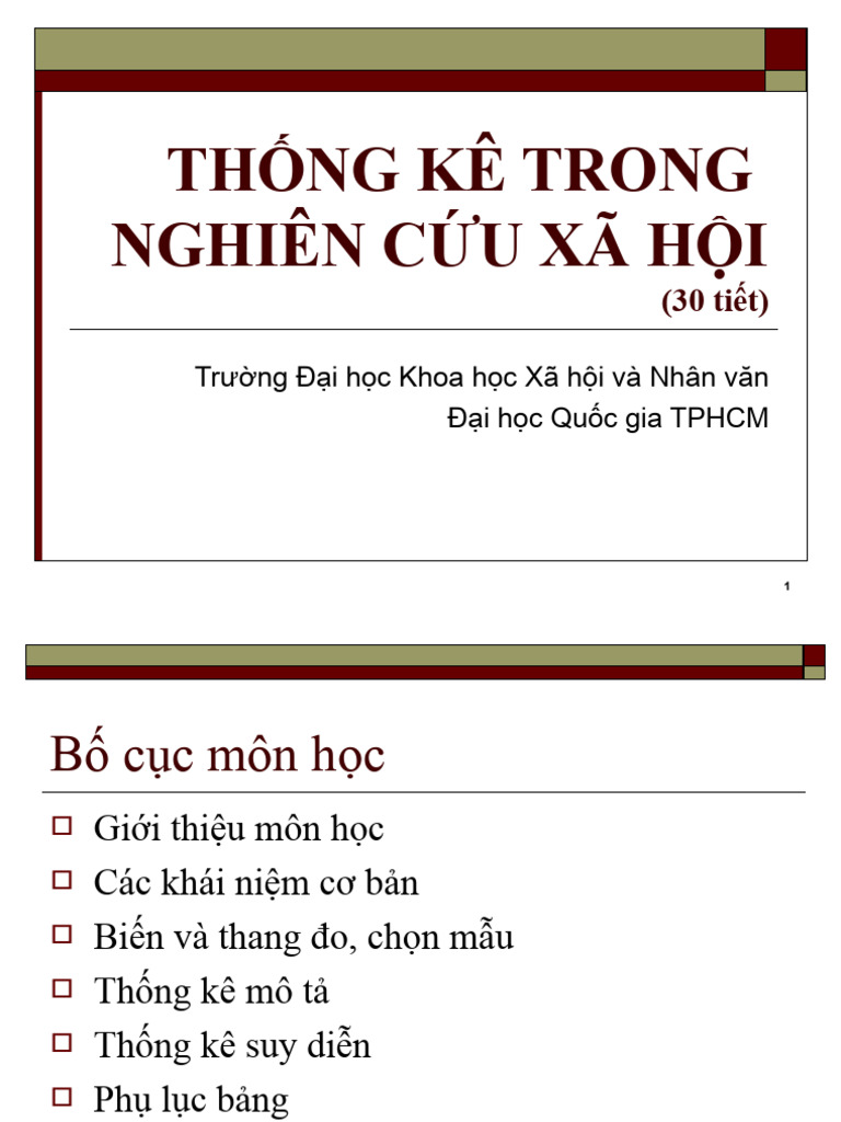 Bai 1 TK Cho KHXH | PDF