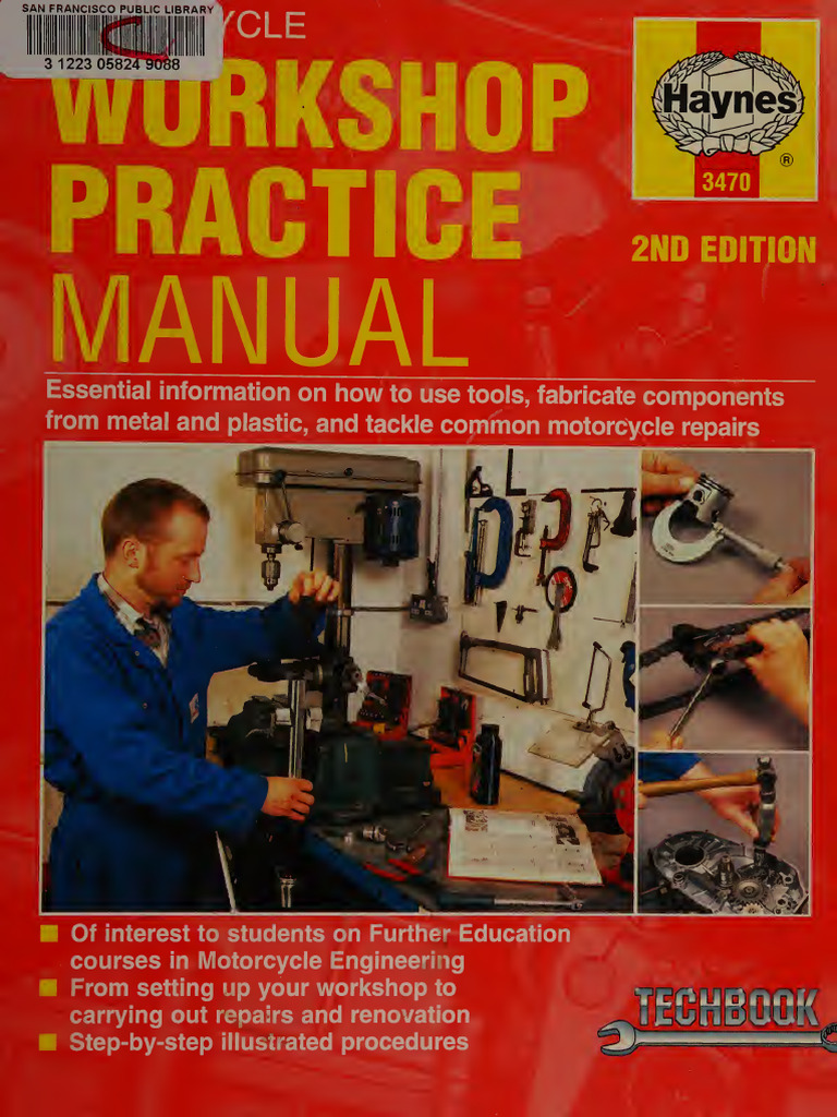 Haynes Motorcycle Workshop Practice | PDF | Fuse (Electrical) | Elevator