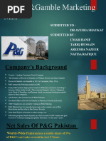 Categories and Product Lines of Procter & Gamble | PDF