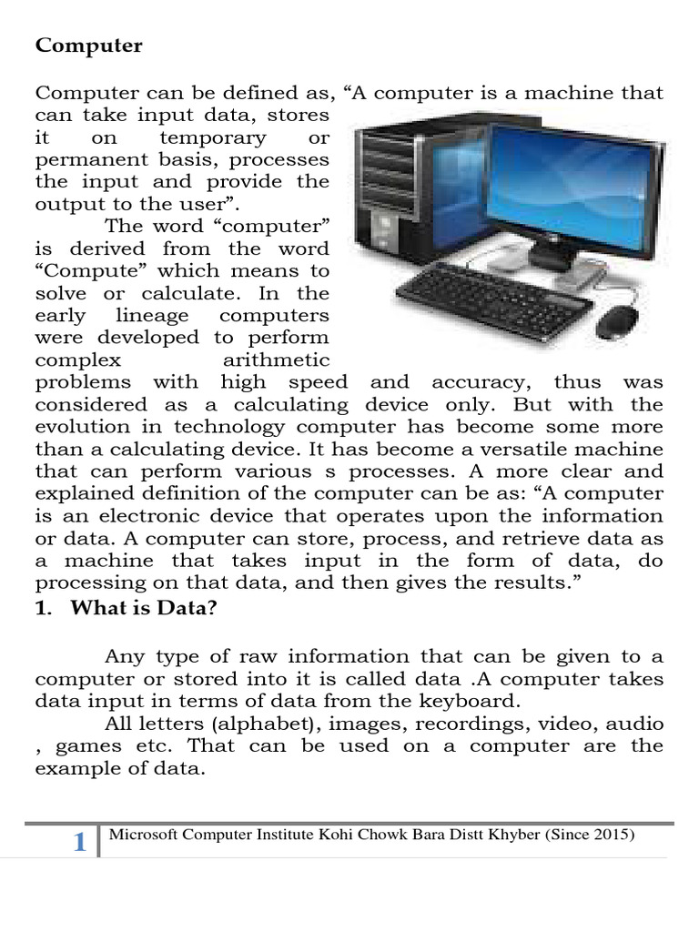 ICT Half A4 | PDF | Printer (Computing) | Computer Data Storage
