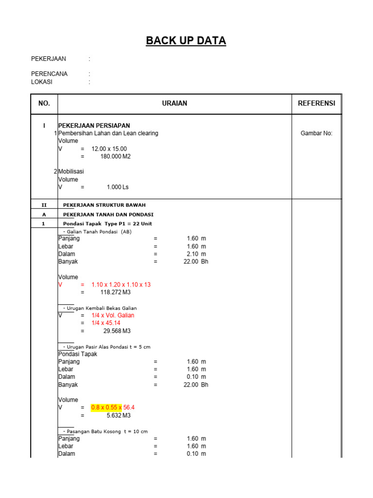 Format Back Up 1 | PDF
