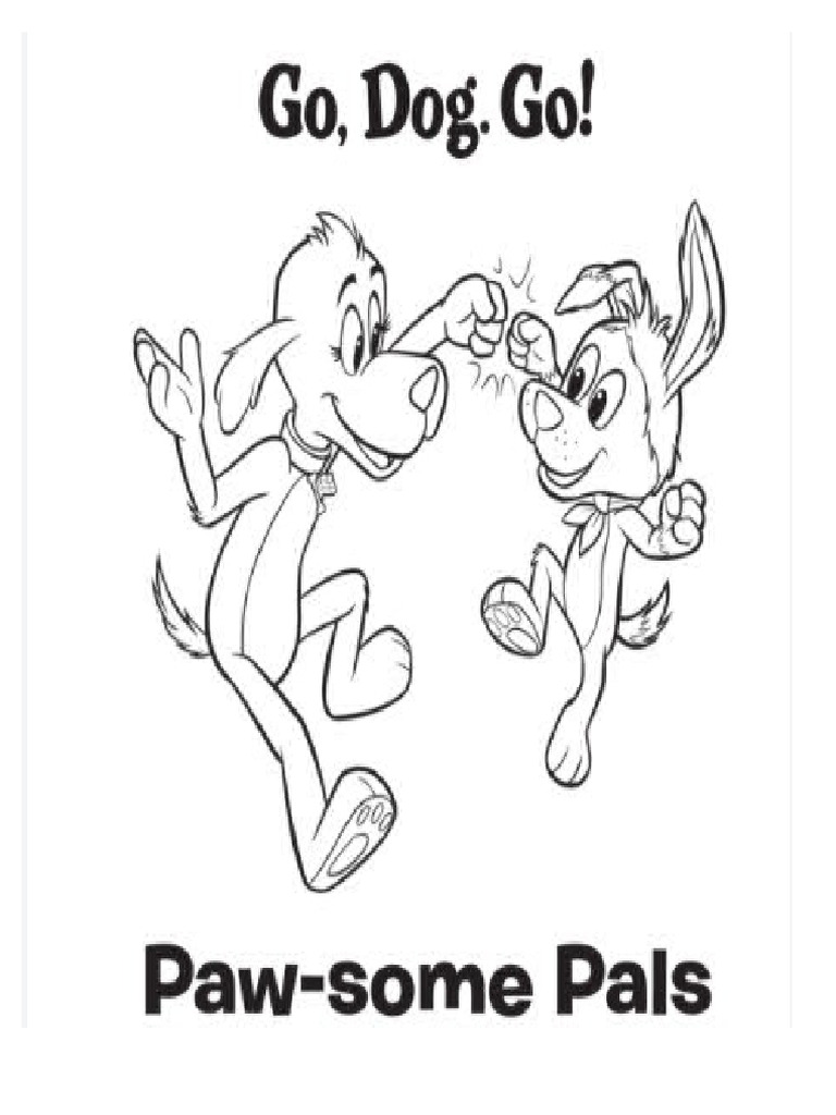 Colour in Go Dog Go | PDF