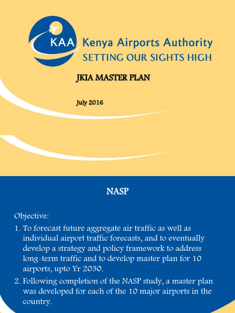 JKIA Master Plan - 2016 | PDF | Strategic Planning | Environmental ...