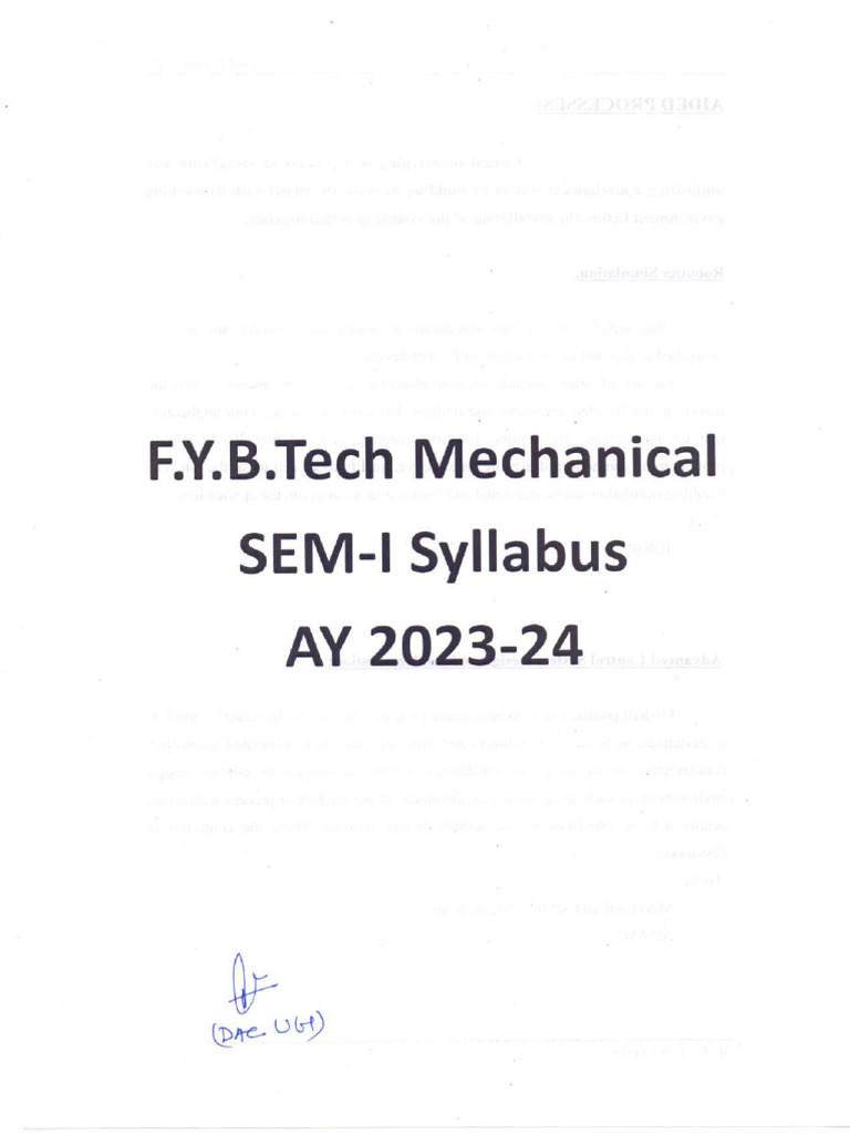 B.Tech Engineering Mathematics I Course Details | PDF | Computer ...