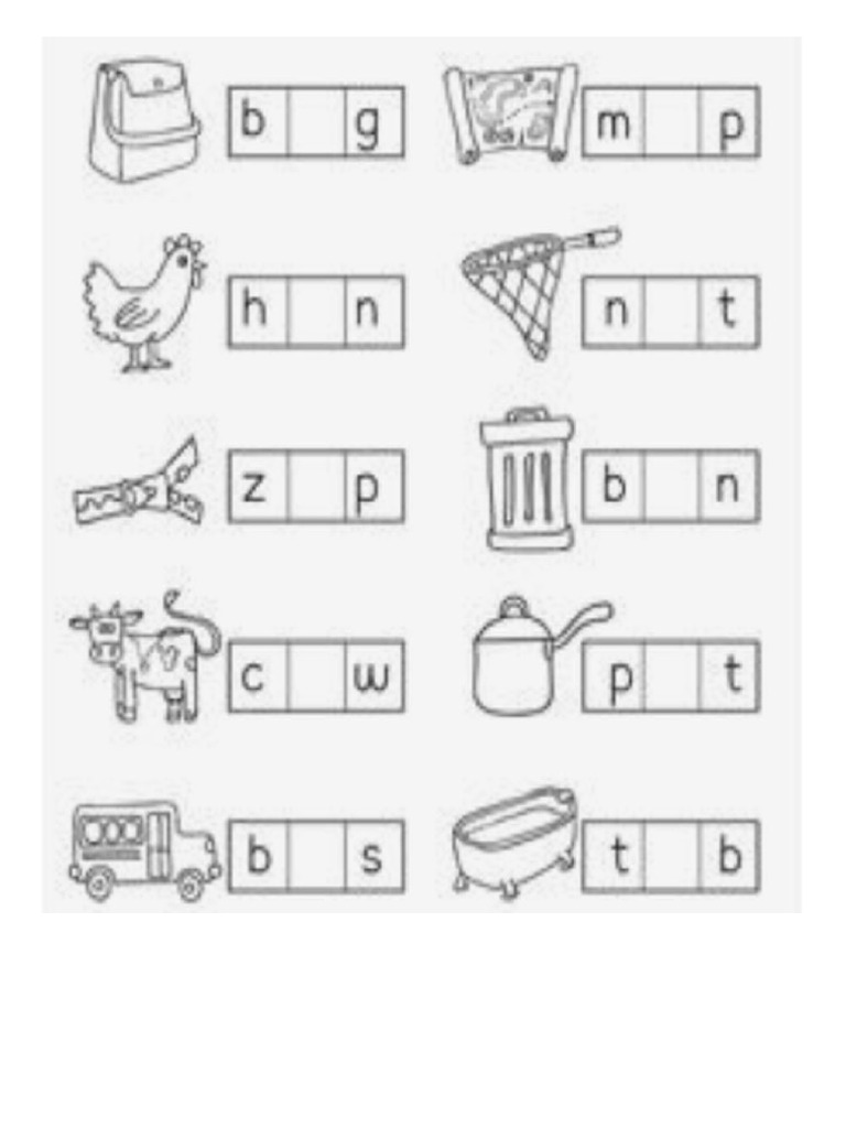 Dean Missing Sound Letters | PDF
