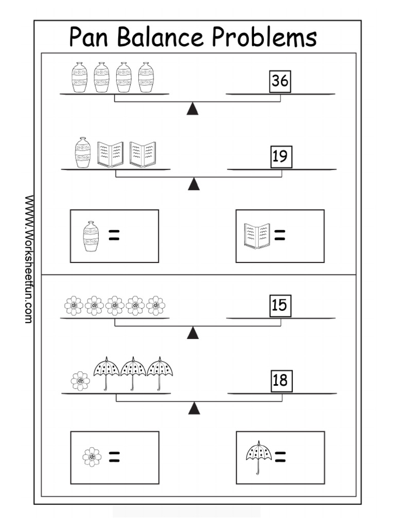 Balance Problems 2variables 11 | PDF