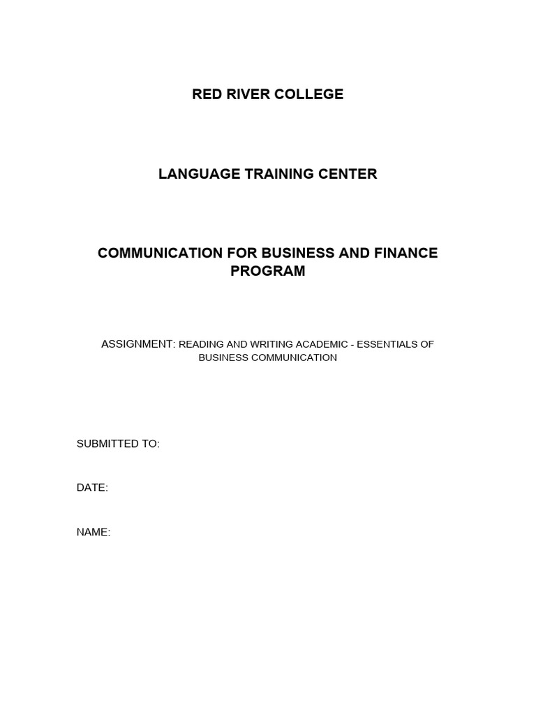 Writing 24 Jun - Unit 2 Communication Skills | PDF | Communication ...