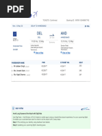 Indigo Payment Receipt | PDF
