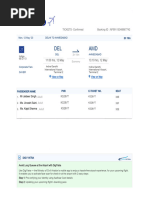 Indigo Payment Receipt | PDF