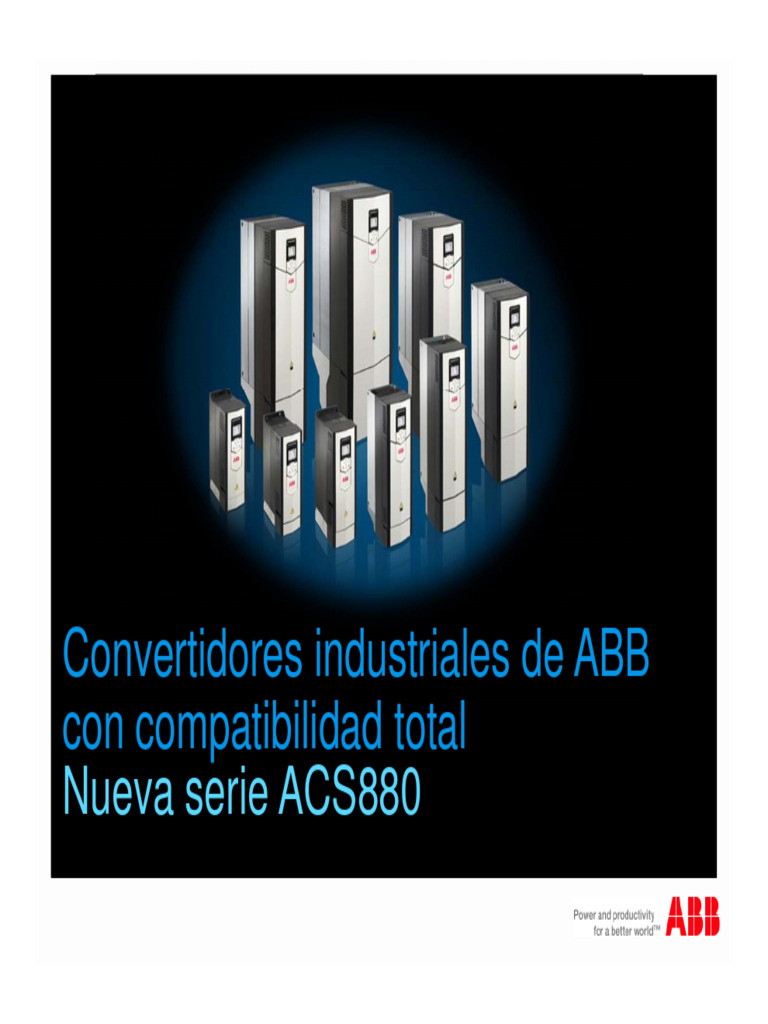 Convertidores Industriales de ABB Con Compatibilidad Total Nueva Serie ...