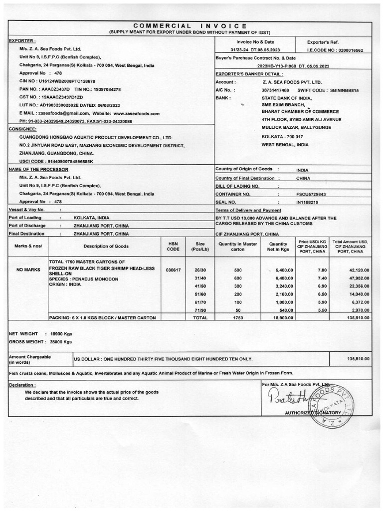 INVOICE 31 Compressed | PDF