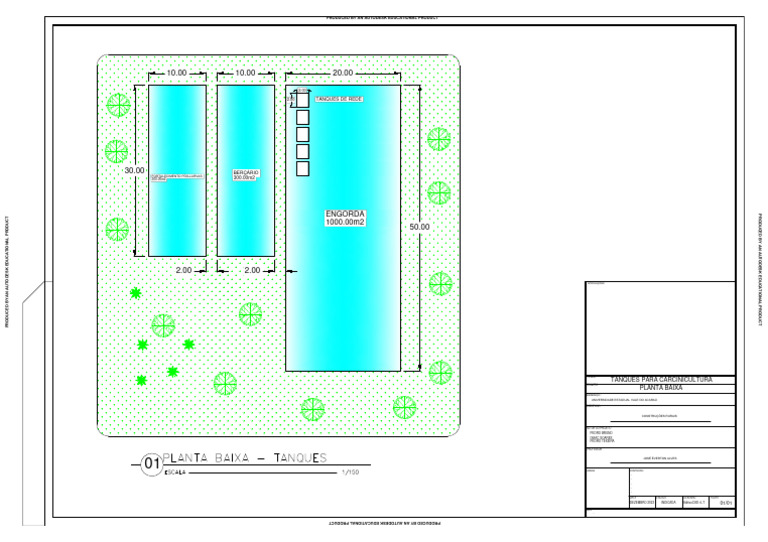 Planta Baixa - Tanques | PDF