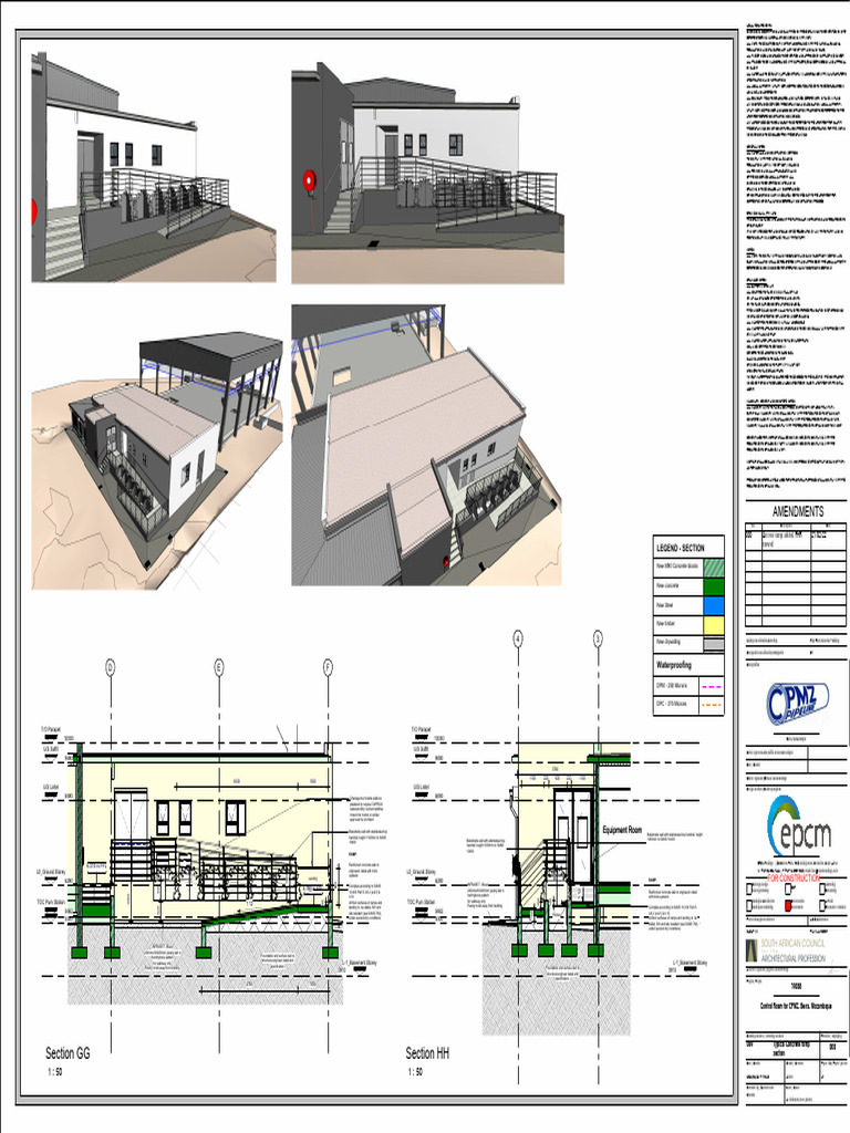 19088-PS1-AR-005-009 Beira-Control Room - Typical Concrete Ramp Section ...