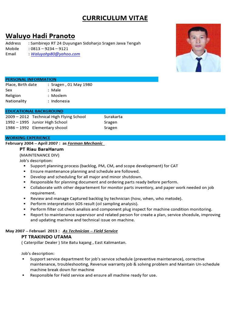 CV Waluyo New | PDF | Engines | Pump