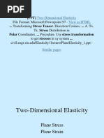 Compatibility Equations in Structural Analysis | PDF | Stress ...