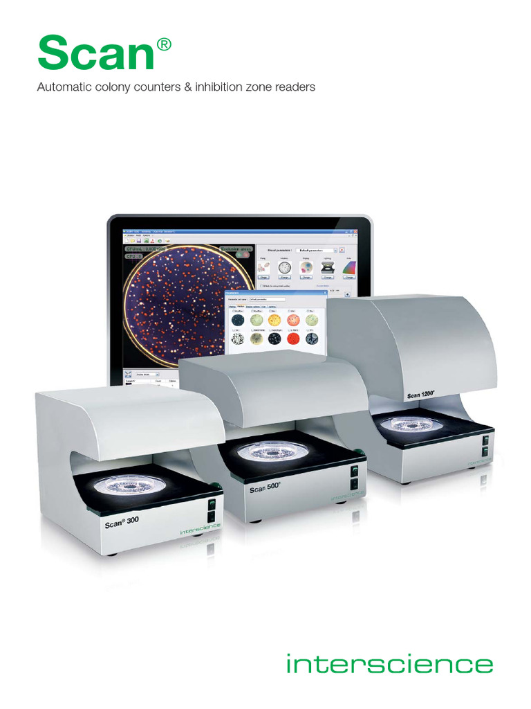 Scan 300-1200 (E) | PDF | Image Scanner | Colony Forming Unit